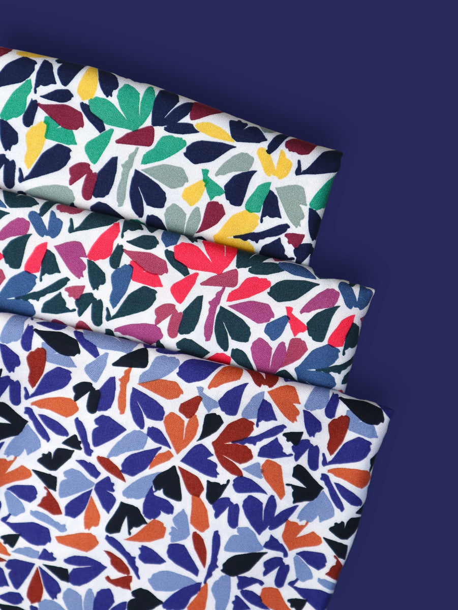 Mind The MAKER - Petra Pink ECOVERO™ Viscose Leia Crepe – Lamazi Fabrics