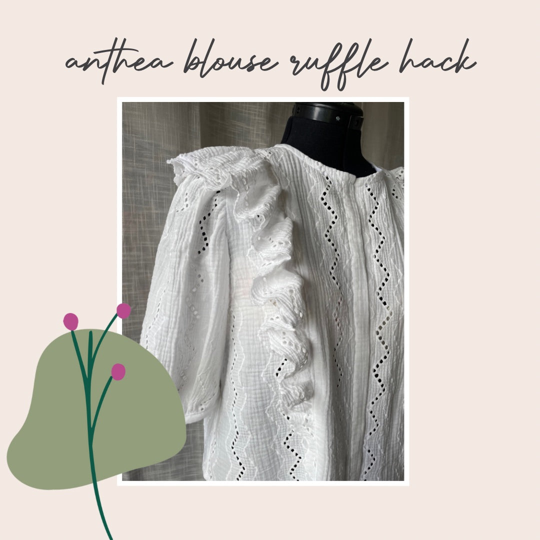 Anthea Blouse Ruffle Hack – Lamazi Fabrics
