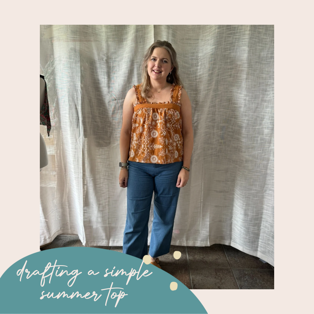 Draft Your Own Simple Summer Top – Lamazi Fabrics