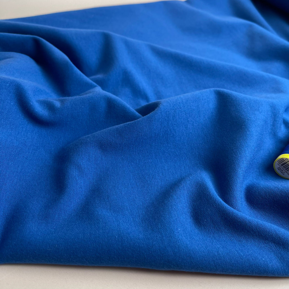 Peach Soft GOTS Organic Cotton Sweat-shirting in Cobalt – Lamazi Fabrics