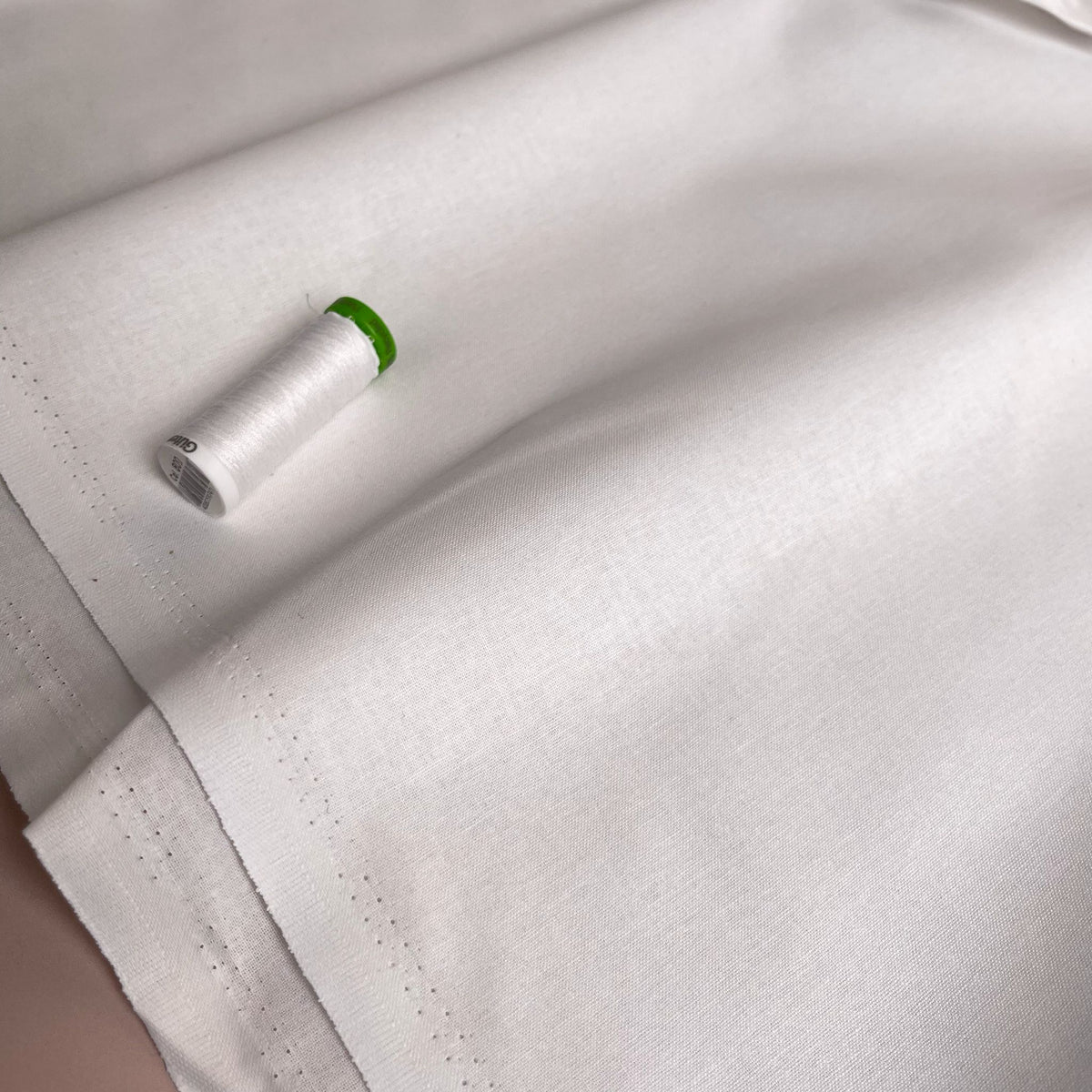 Classic White Cotton Fabric – Lamazi Fabrics