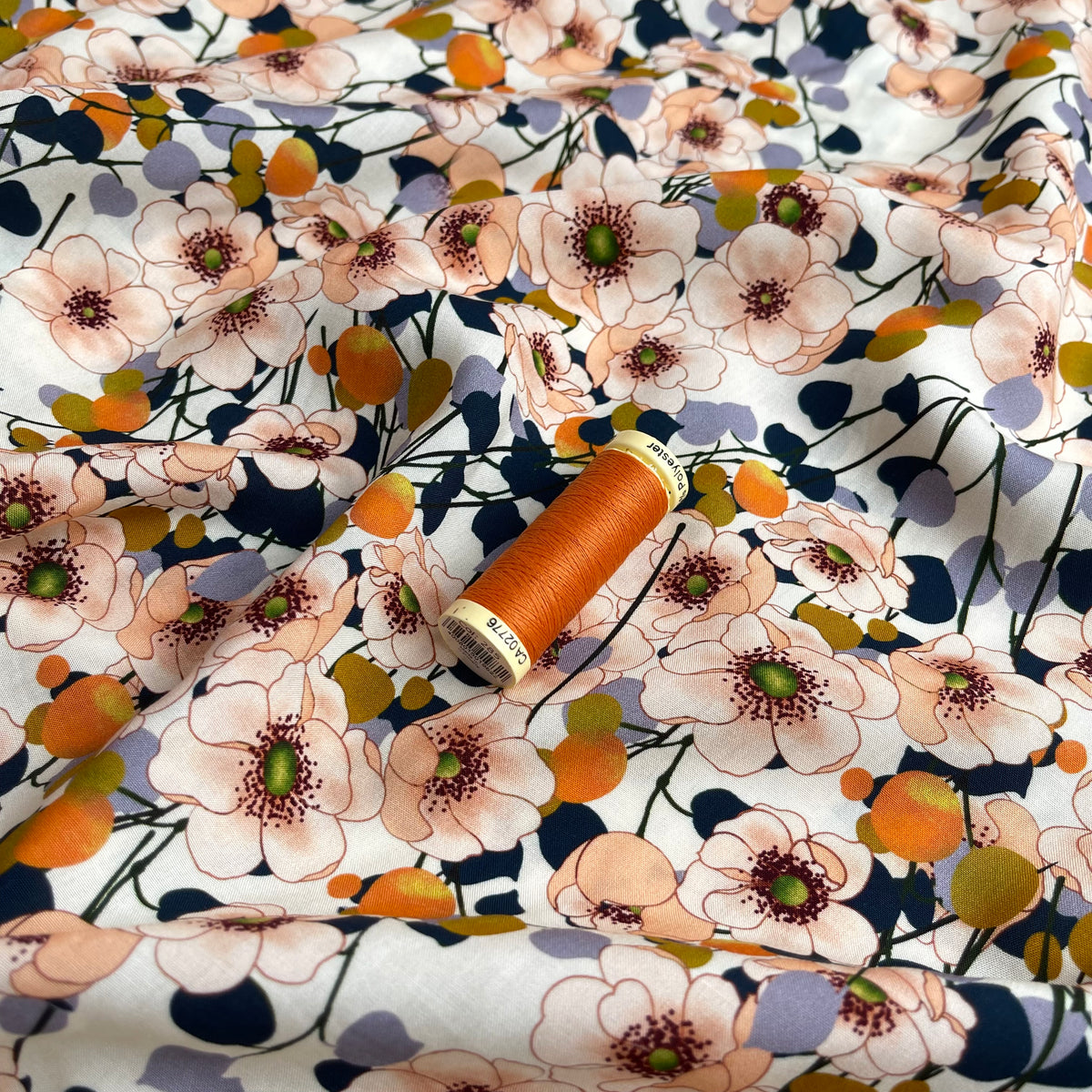 Apricot Blossom Viscose Fabric – Lamazi Fabrics