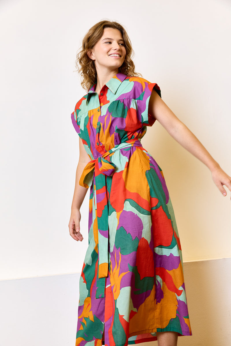 Atelier Jupe - Colourful Modern Graphic Cotton Fabric – Lamazi Fabrics