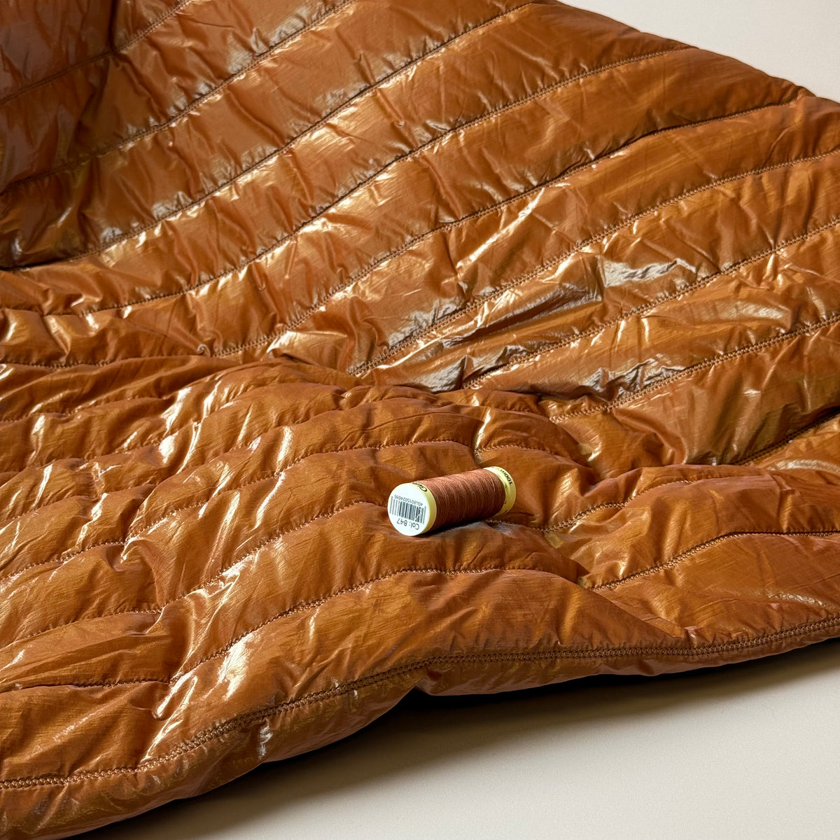 Rust Quilted Puffer Fabric – Lamazi Fabrics