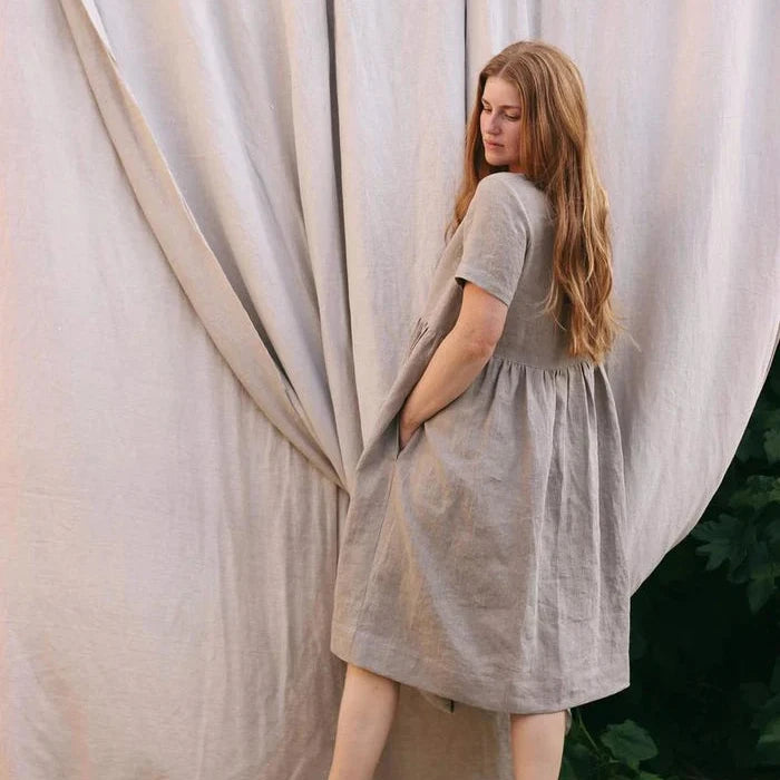 Anna Allen - Demeter Top and Dress Pattern – Lamazi Fabrics