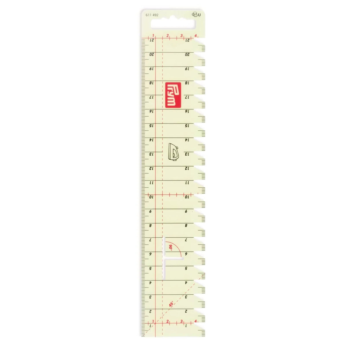 Prym Transparent Ironing Hand Gauge – Lamazi Fabrics