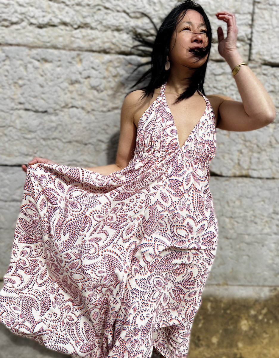 My Dress Made - Eolia Viscose Poplin Fabric – Lamazi Fabrics