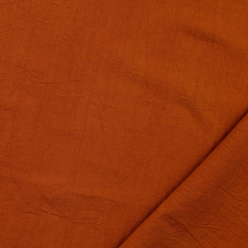Vintage Rust Orange Washed Cotton – Lamazi Fabrics