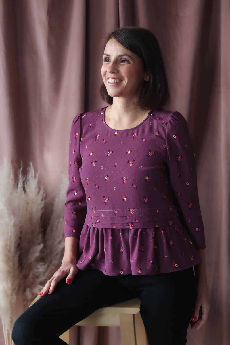 Lise Tailor - Reverie Blouse Sewing Pattern – Lamazi Fabrics